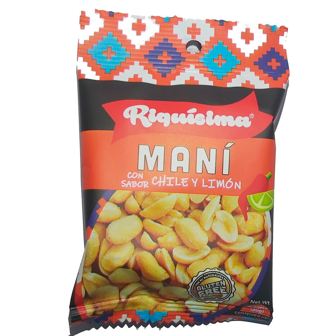 Mini Snack de Maní Chile y Limon