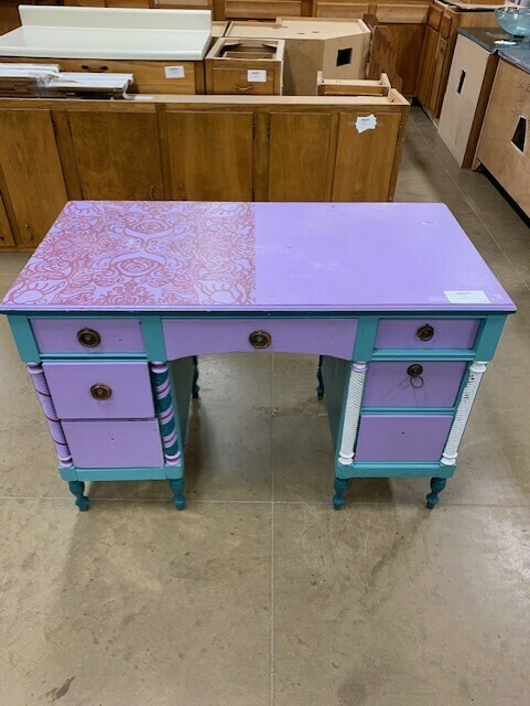 Purple Desk