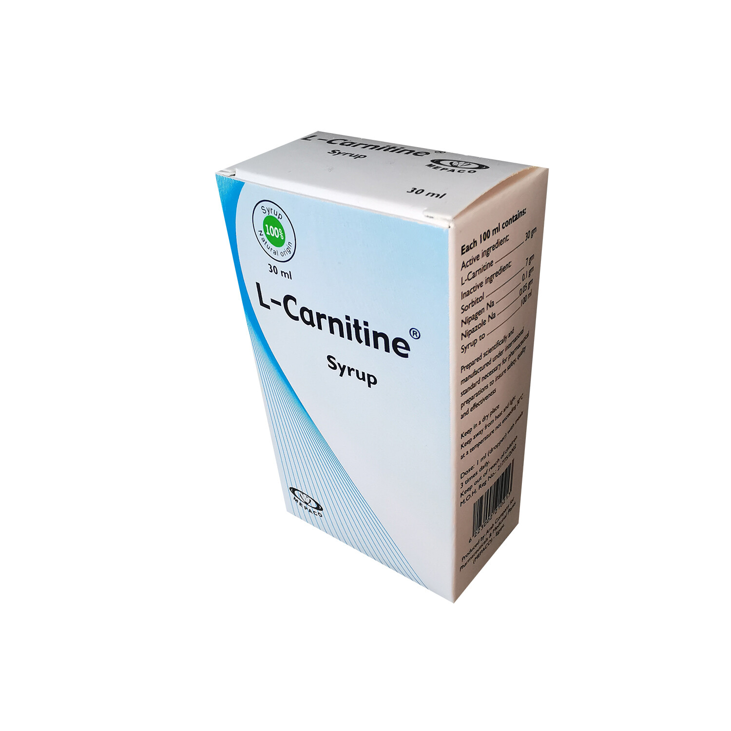 L-CARNITINE Syrup 30ml