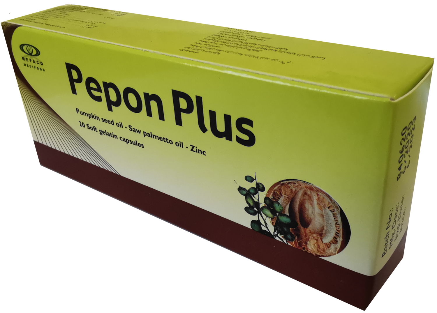 PEPON PLUS Soft Gelatin Capsule x 20