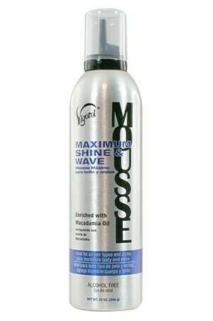 Vigorol Mousse Max Shine 12oz