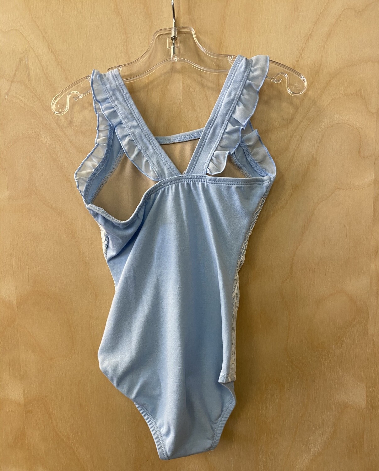 BM5896GW LACE/RUFFLE DANCE LEO