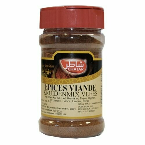 EPICES VIANDE BOITE 150G CHATAR