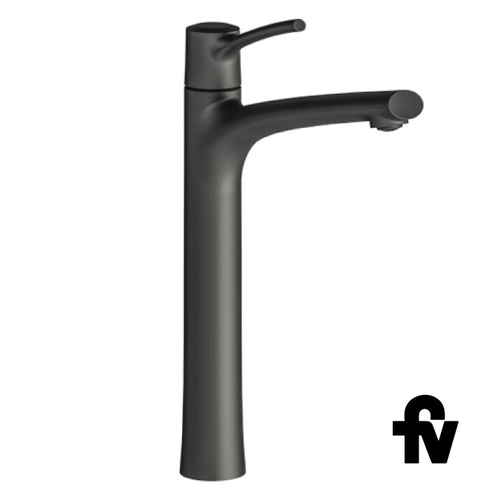 GRIFO LAVAMANOS CAÑO ALTO 1 COM SUCHE NEGRO FV - Tienda - SAXS