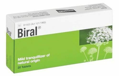 Biral tablets 20's