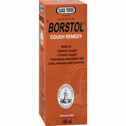 Borstol cough remedies