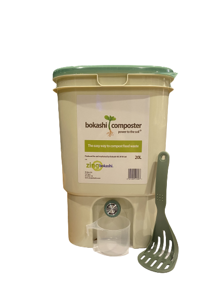 20L Bokashi Composter - White