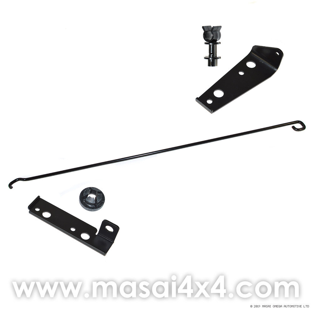 Land Rover Defender – TD5 / PUMA Bonnet Stay Kit – Rear Access Roof ...