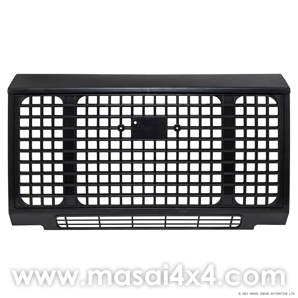 Masai4x4.com |Heritage Edition Style Front Grille – Black – Radiator ...