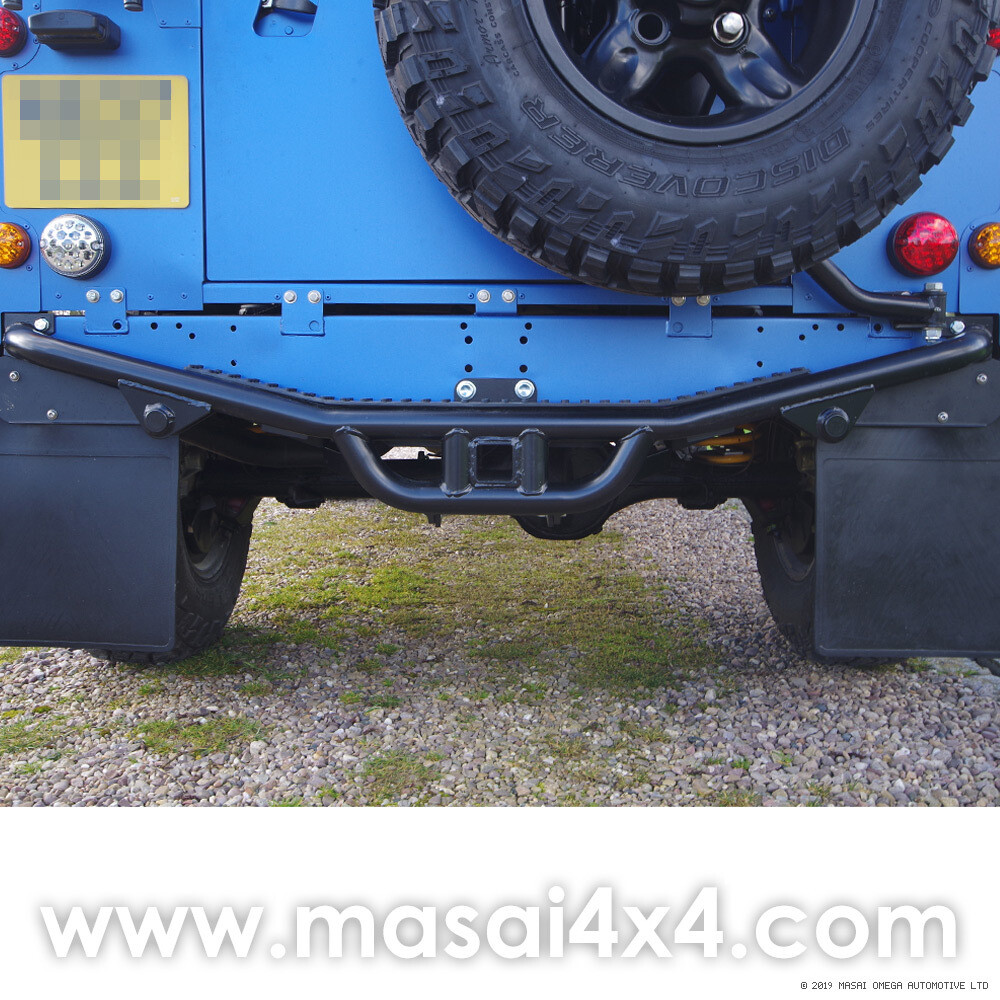 NAS Rear Step for Land Rover Defender 90/110 (UK Tow Bar/USA Tow Ball ...