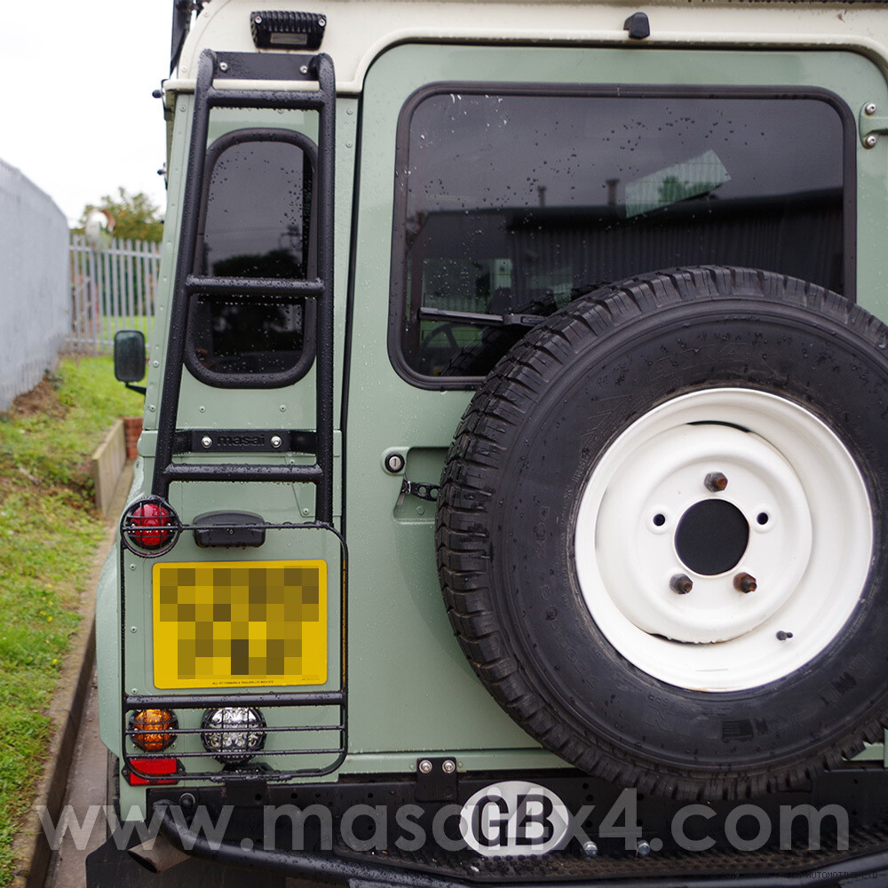 Masai Design Rear Roof Access Ladder for Land Rover Defender 90 / 110 ...