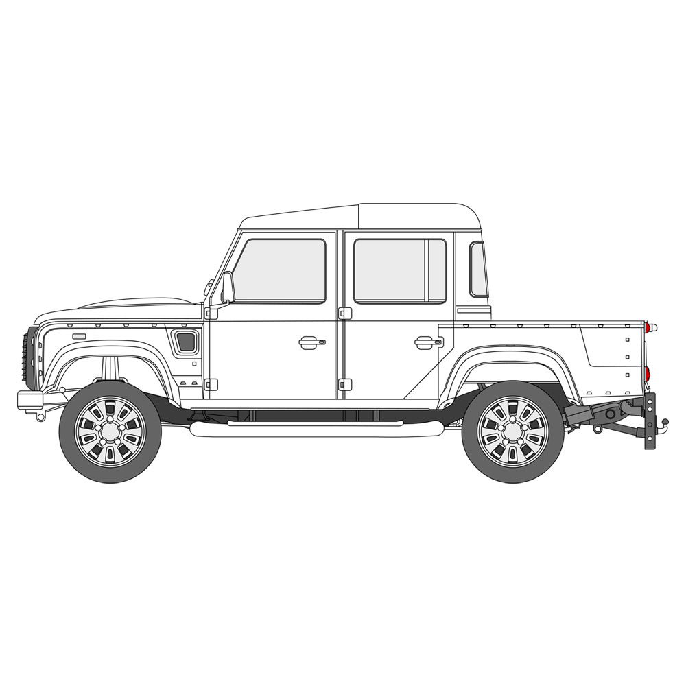 Defender 110 PUMA 4-Door – Crew Cab – Masai Land Rover Defender ...