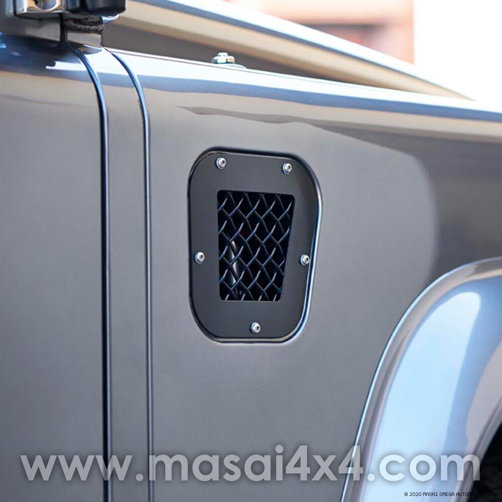 Intake Grille and Bonnet Vent Set – Defender 90/110 300TDI Onwards ...