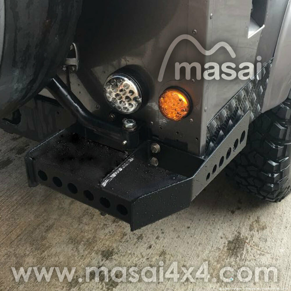 Rear Bumperettes for Land Rover Defender 90 and 110 (Pair) – Side Steps ...