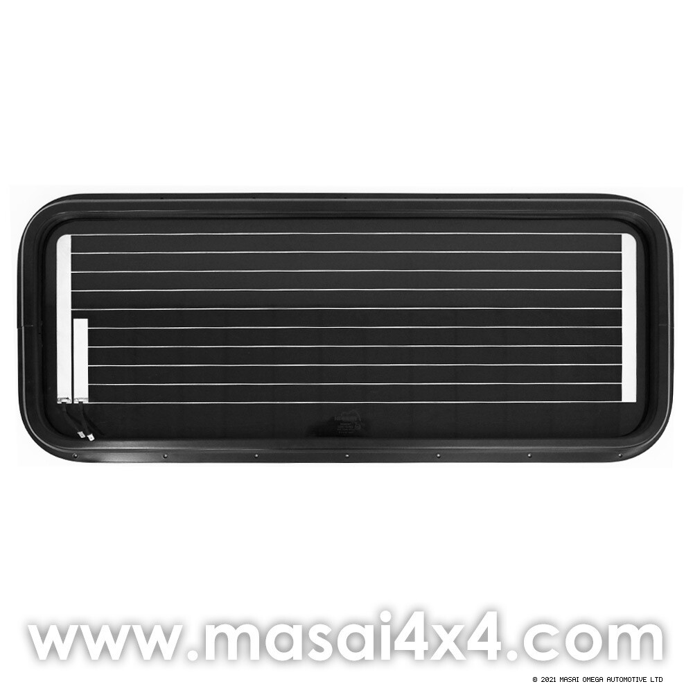 Fixed Heated Rear Window for Defender Crew Cab (4mm Glass) – Rear Door ...