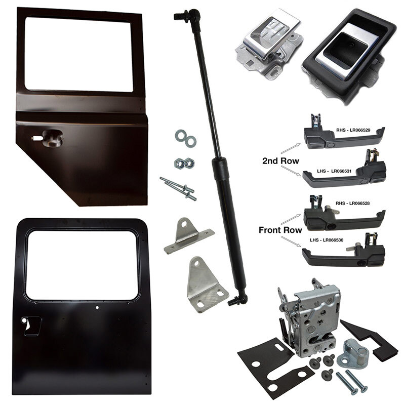 Land Rover Defender Doors, Locks & Handles – Bumpers for Defender ...