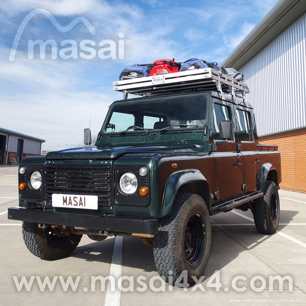 Aluminium Open End Luggage Roof Rack for Land Rover Defender – Roof ...