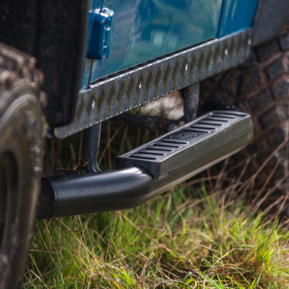 Side & Rear Steps for Land Rover Defender – Masai Parts, Accessories ...