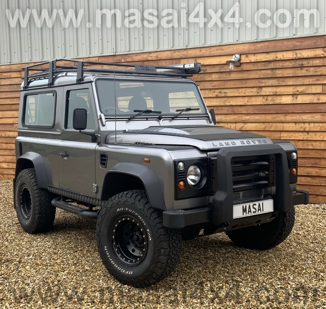 2007 Defender 90 PUMA TDCi – grey – Bulkhead Outrigger – Masai Parts ...