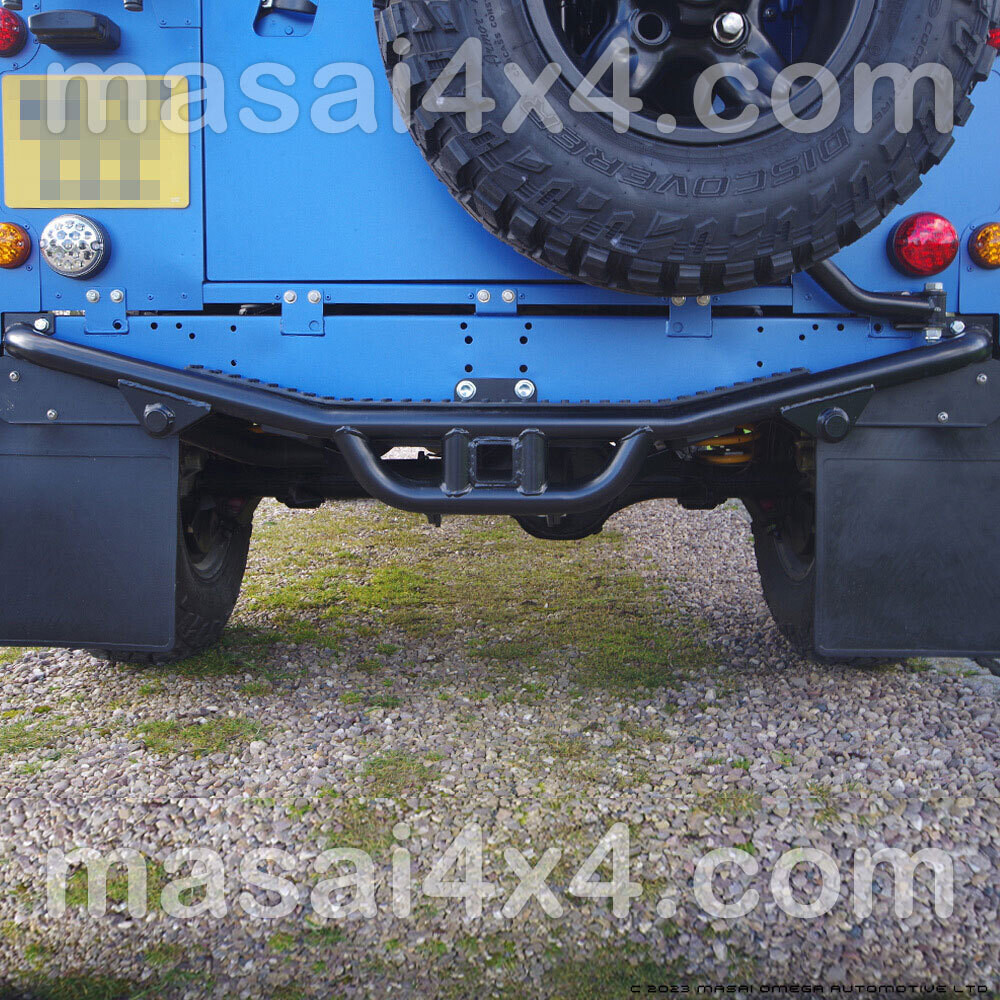 NAS Rear Step for Land Rover Defender 90/110 (UK Tow Bar/USA Tow Ball ...