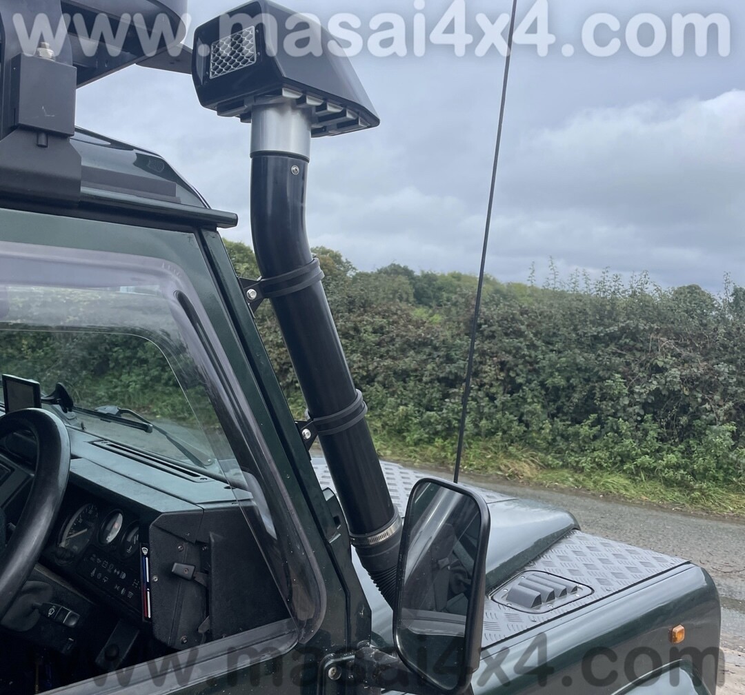 XS Style Top Snorkel Kit / Raised Air Intake for Defender 90 & 110 ...