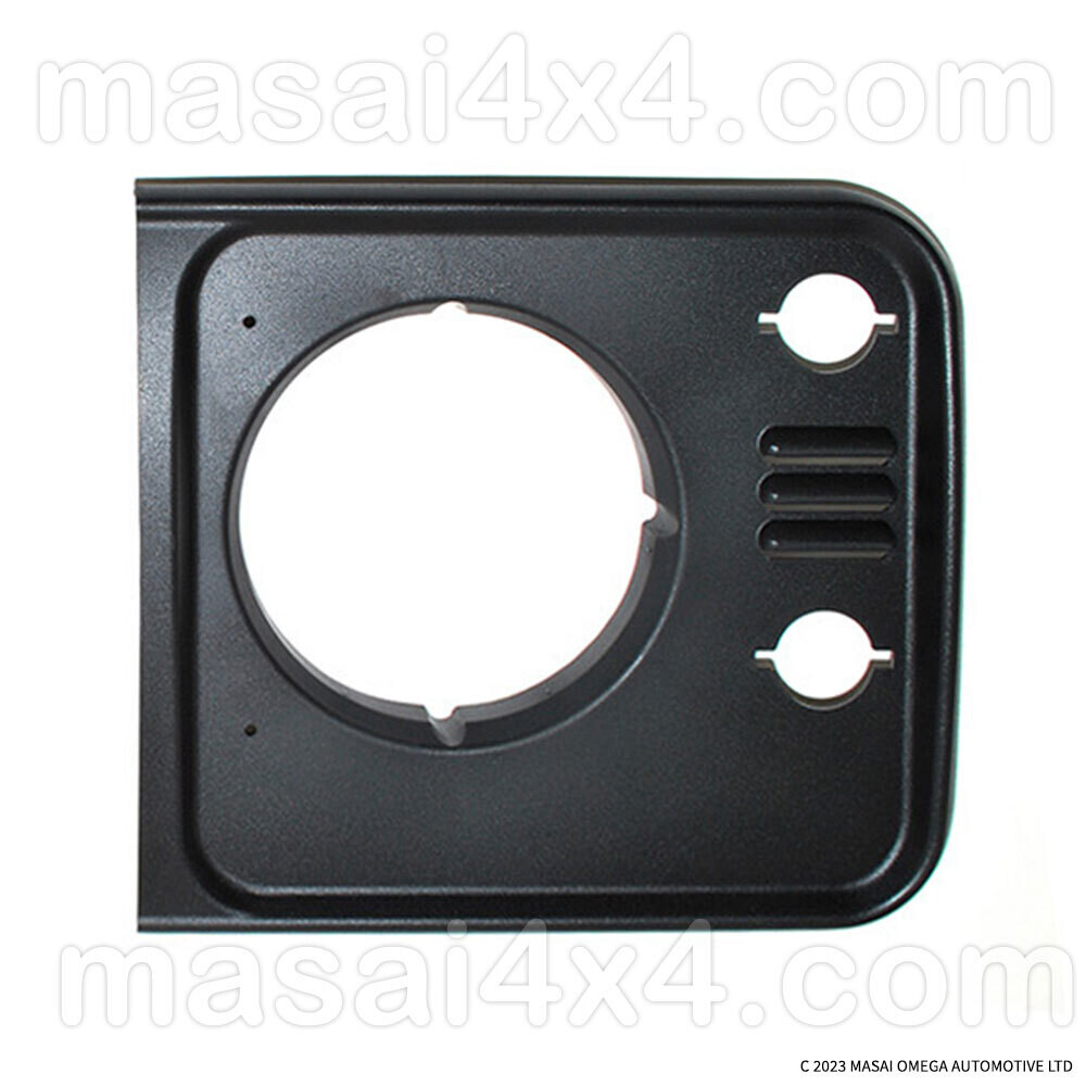 Headlamp Surrounds – Unpainted Graphite Black – Defender 90/110 – 2007 ...