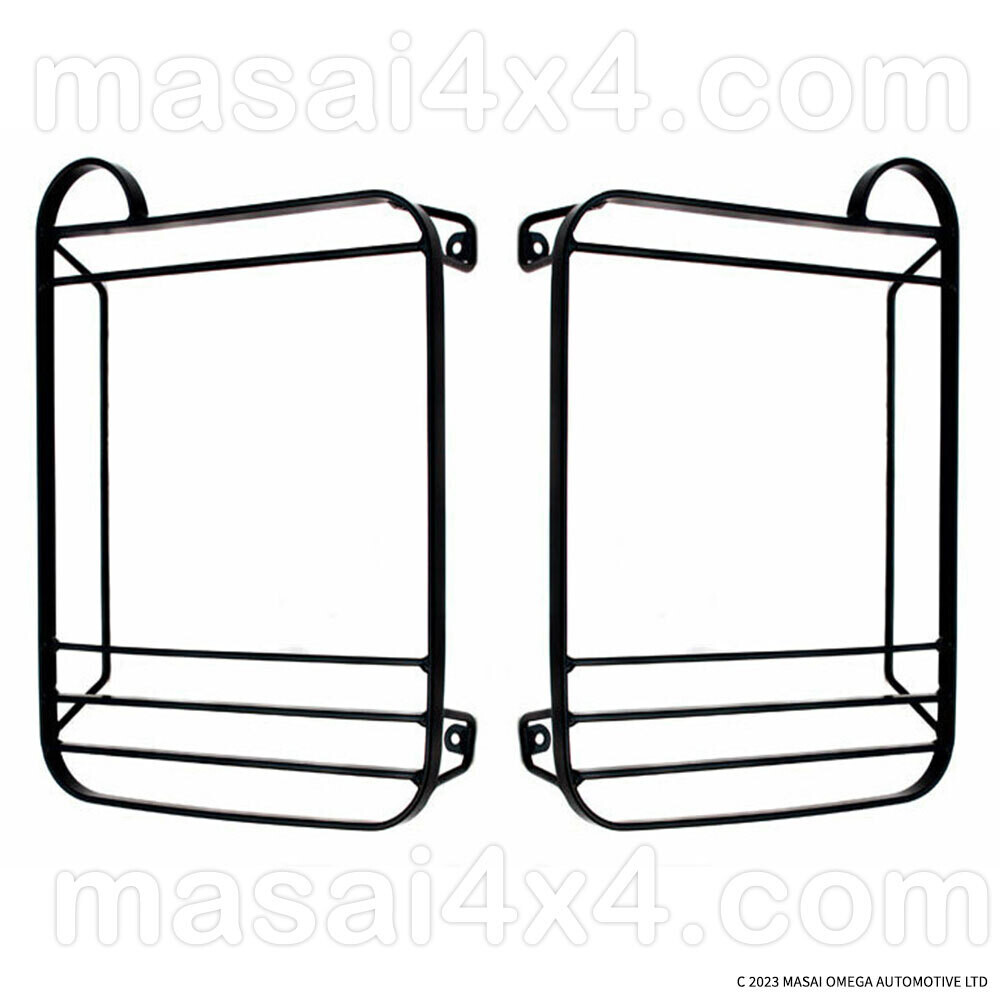 Rear Lamp Guards for Land Rover Defender – NON-Wheel Carrier Version ...