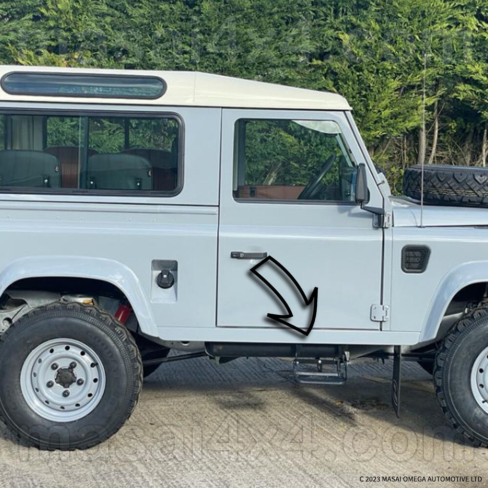 Outer Sill Panels – One Piece 3mm Aluminium for Land Rover Defender 90 ...