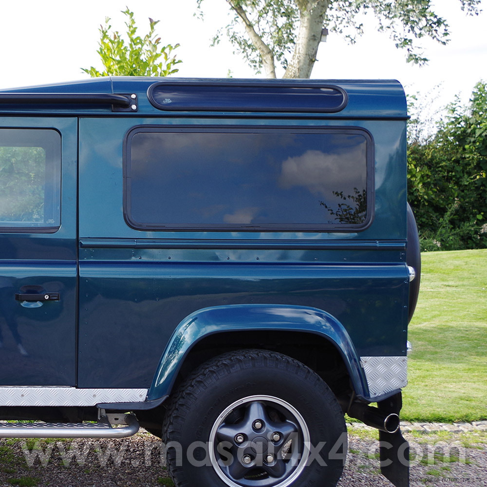 Defender Side Windows – Spare Wheel Carriers For Land Rover Defender ...
