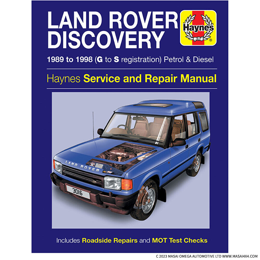 Land Rover Discovery 1 (G to S reg, 1989 to 1998) – Haynes Service and ...