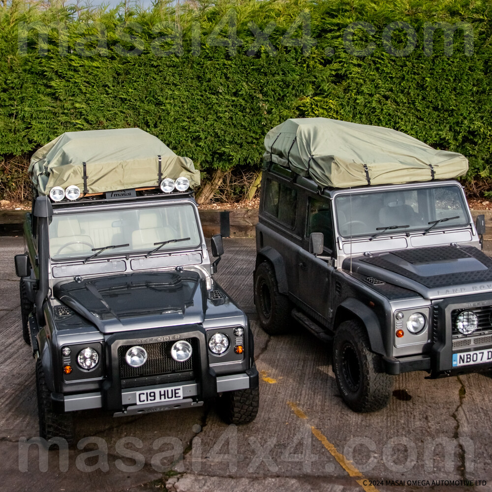 Roof Rack Cover for Land Rover Defender Crew Cab, 90 and 110 (3 sizes ...