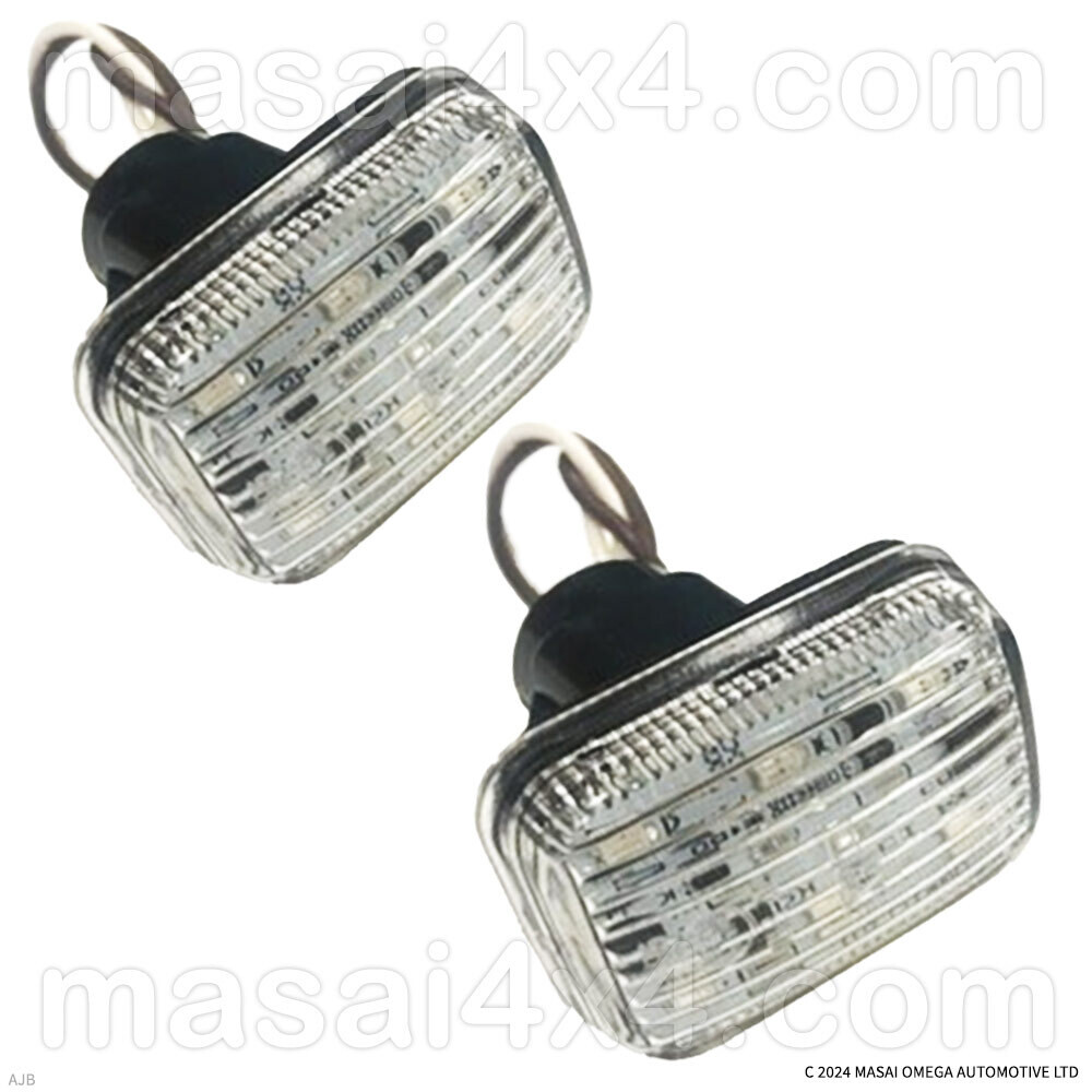 Mini Style LED Side Repeater Lamps for Pre TD5 Land Rover Defenders ...