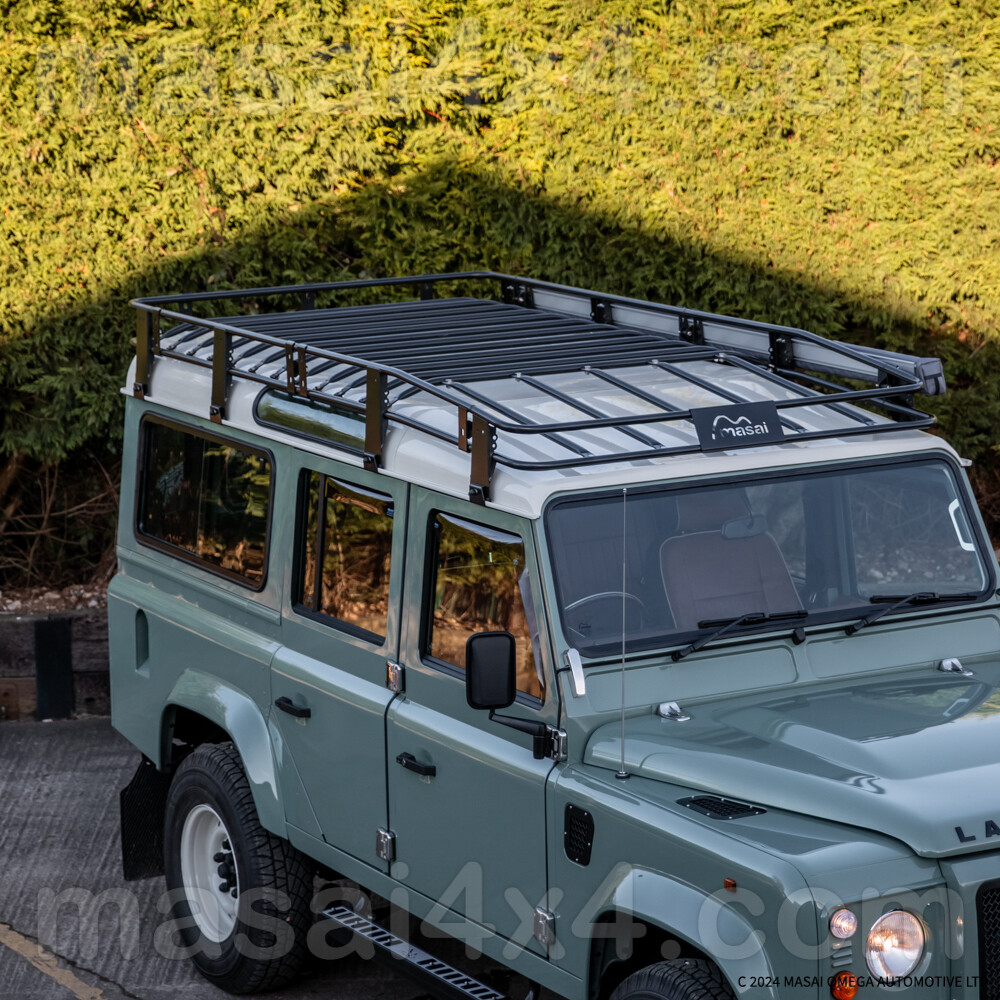 Masai Tubular Roof Rack for Defender 110 – 2.8m – Roof Racks For Land ...