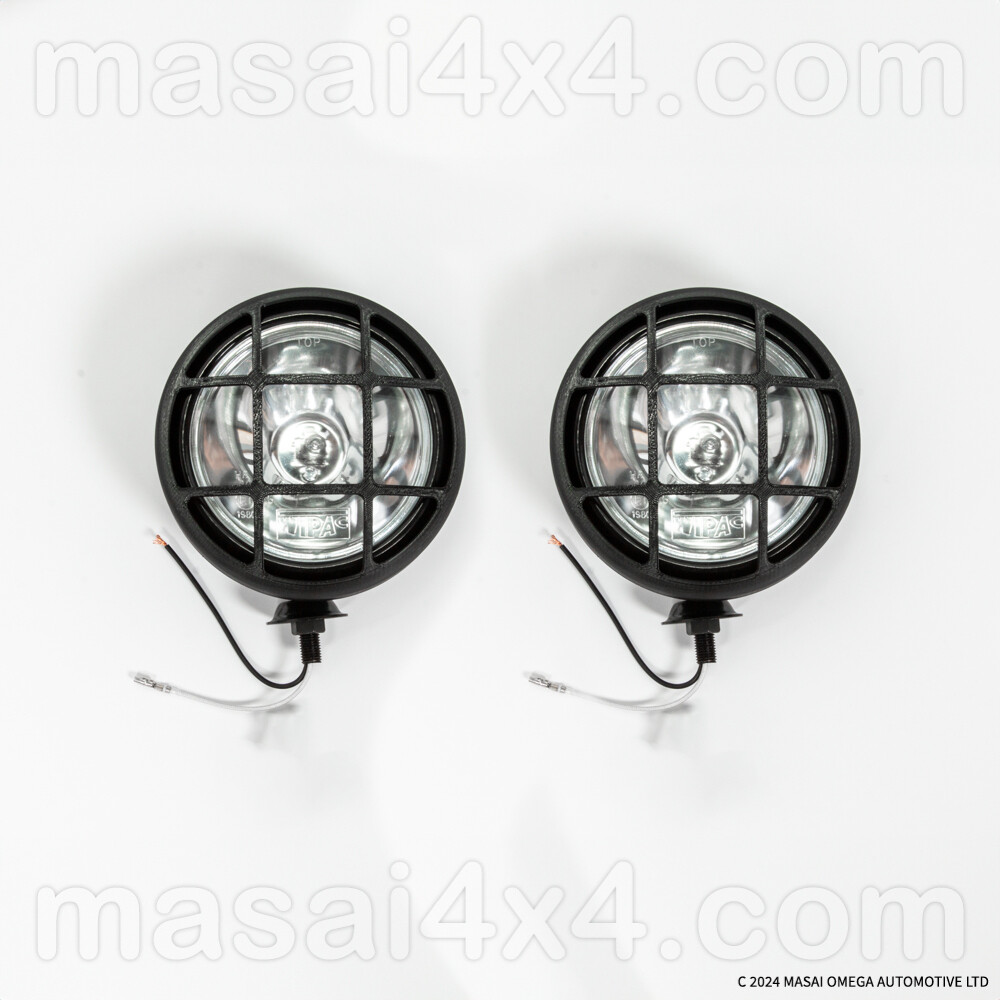 5″ Black Driving Lamp Set New Mini Branded LED 55w (Pair) – Masai Parts ...