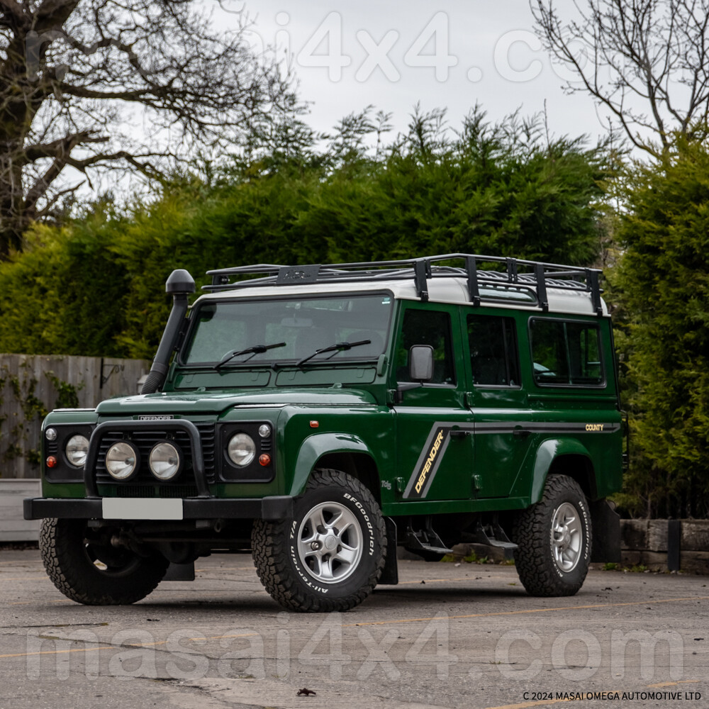“DEFENDER COUNTY” SIDE DECALS – FITS 110 2 & 4 DOOR DEFENDERS – Roof ...
