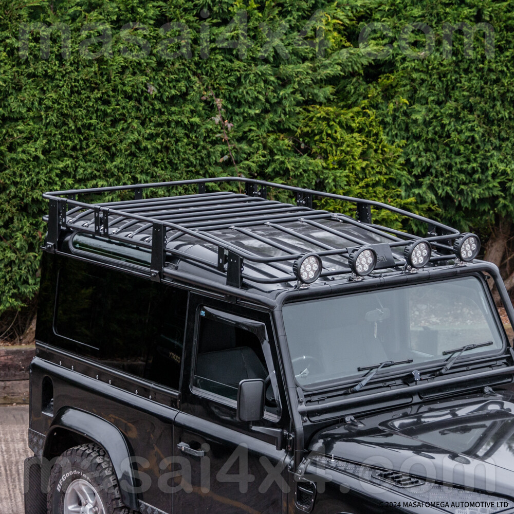 Masai Tubular Roof Rack for Defender 90 – 2.15m – Roof Racks For Land ...