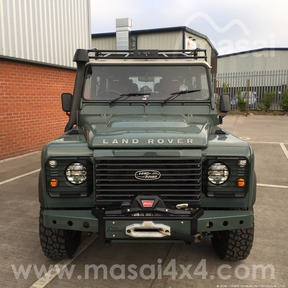 2008 Land Rover Defender Puma TDCi – Keswick Green – Sliding Side Step ...