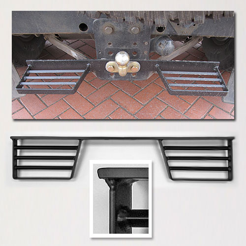 Twin Rear Step for Land Rover Defender – Bars – Side Steps and Rear ...