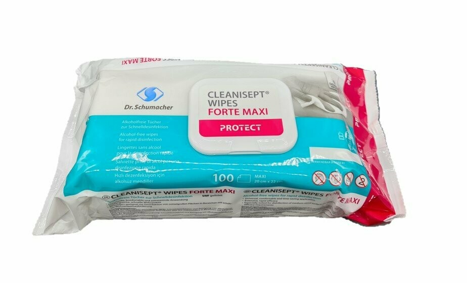 Cleanisept Wipes Forte Maxi Desinfektionstücher (100 T.)