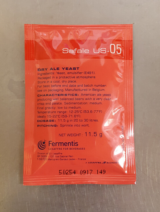 SafAle US-05 American Ale Dry Yeast