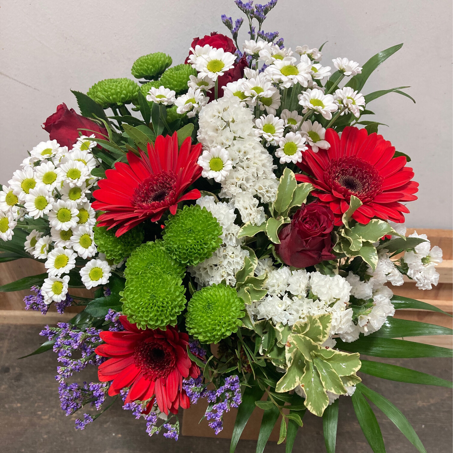 Ram de flors vermella Pasio