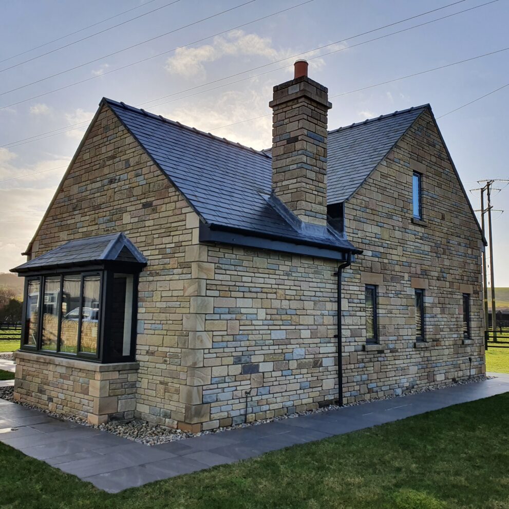 Yorkshire natural Stone Cladding slips | Real Brick Cladding