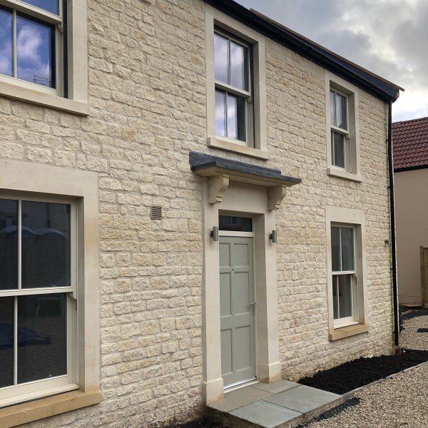 Natural Bath Stone Cladding Slips | Real Brick Cladding