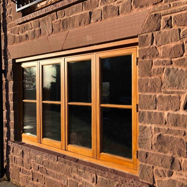 Callow Red Sandstone - Natural Stone Slips | Real Brick Cladding