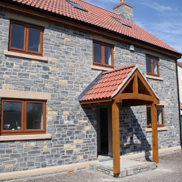 Blue Lias Natural Limestone Cladding Slips
