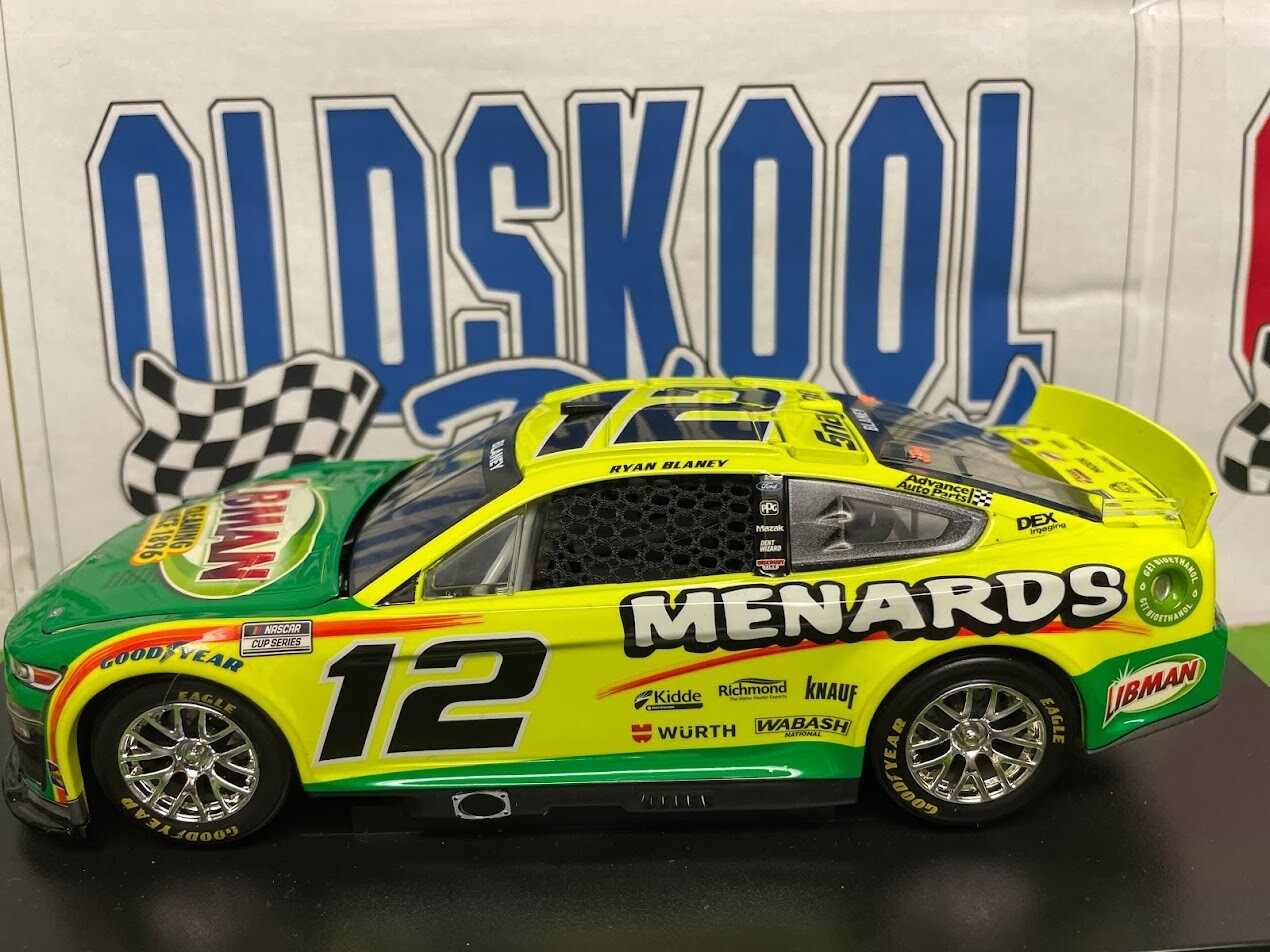 Ryan Blaney #12 Libman/Menards 2022 Nascar Cup