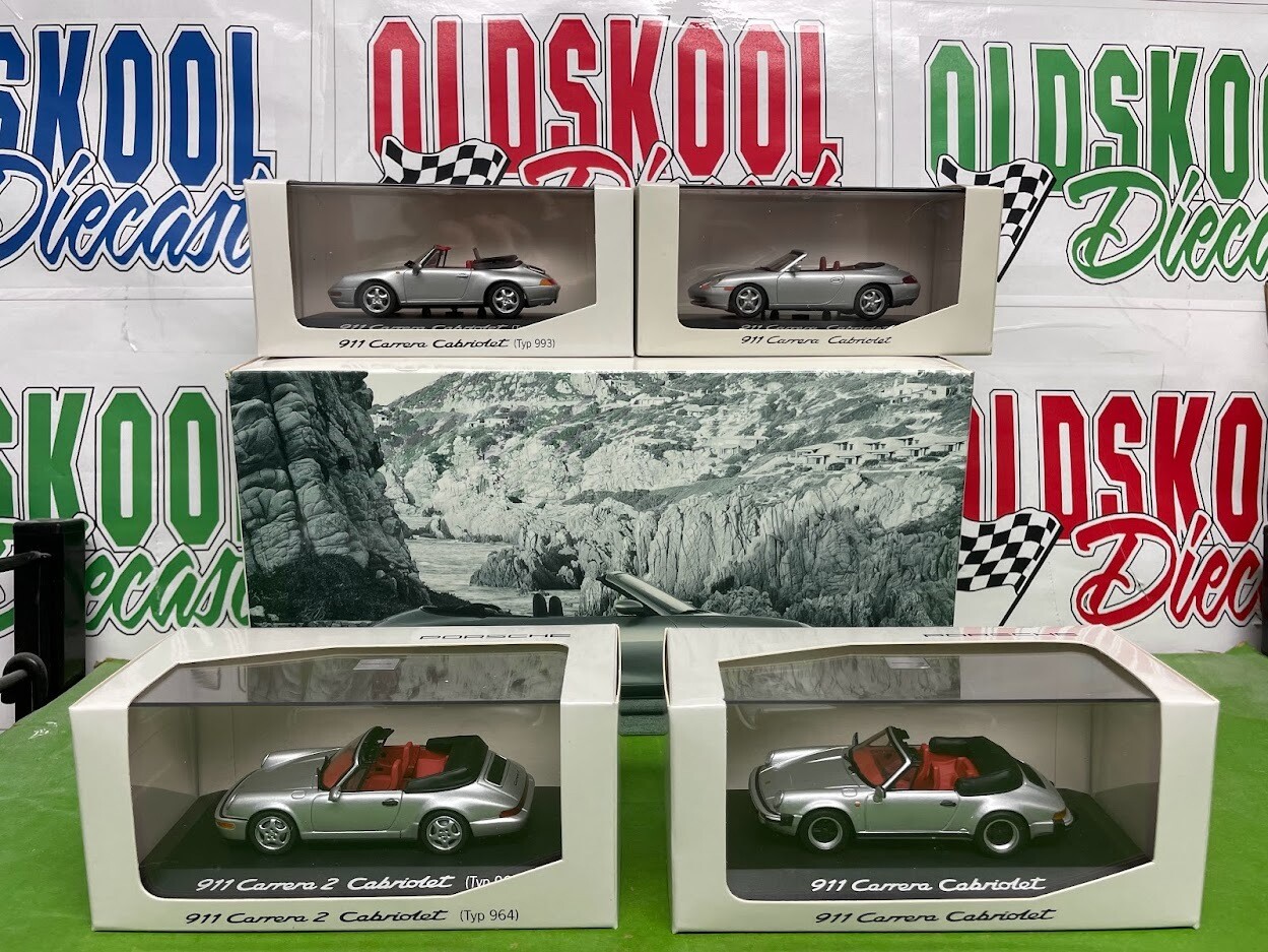 911 Porsche Carrera Cabriolet 4 car set wap 020 set 02
