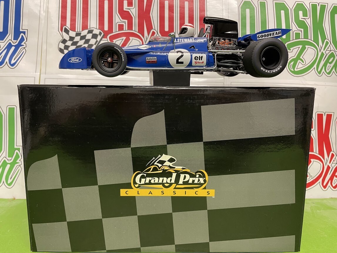 1971 GRAND PRIX EXOTO TYRELL FORD 003 1:18 SCALE RETIRED