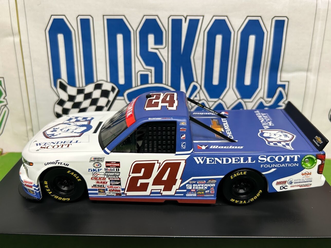Rajah Caruth #24 Wendall Scott Foundation 2023 Craftsman Truck Series 1:24