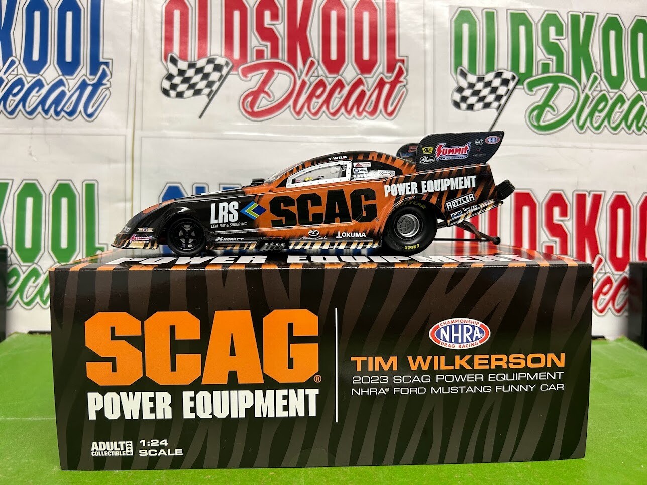 Tim Wilkerson Ford Mustang Funny Car NHRA 2023 1:24 scale